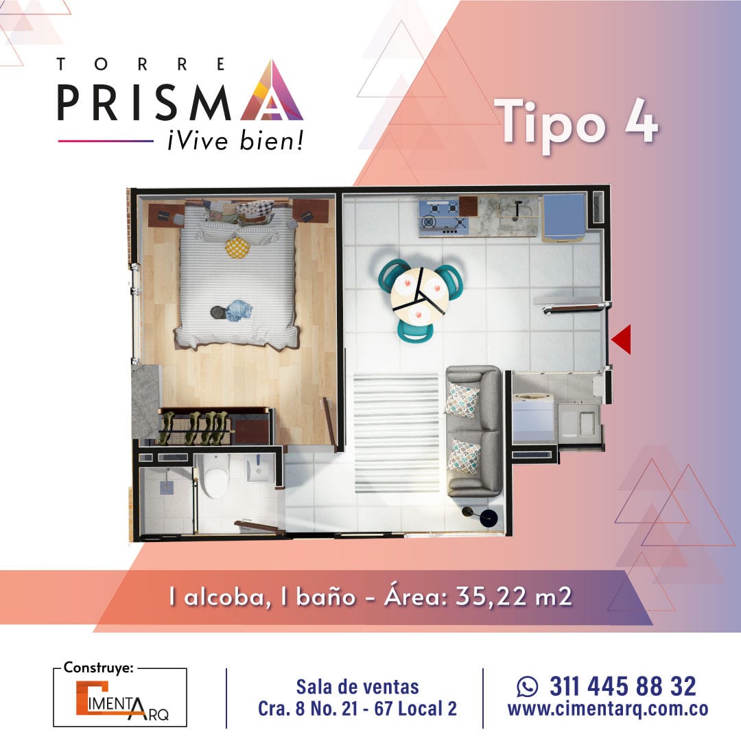Torre PRISMA – Cimentarq