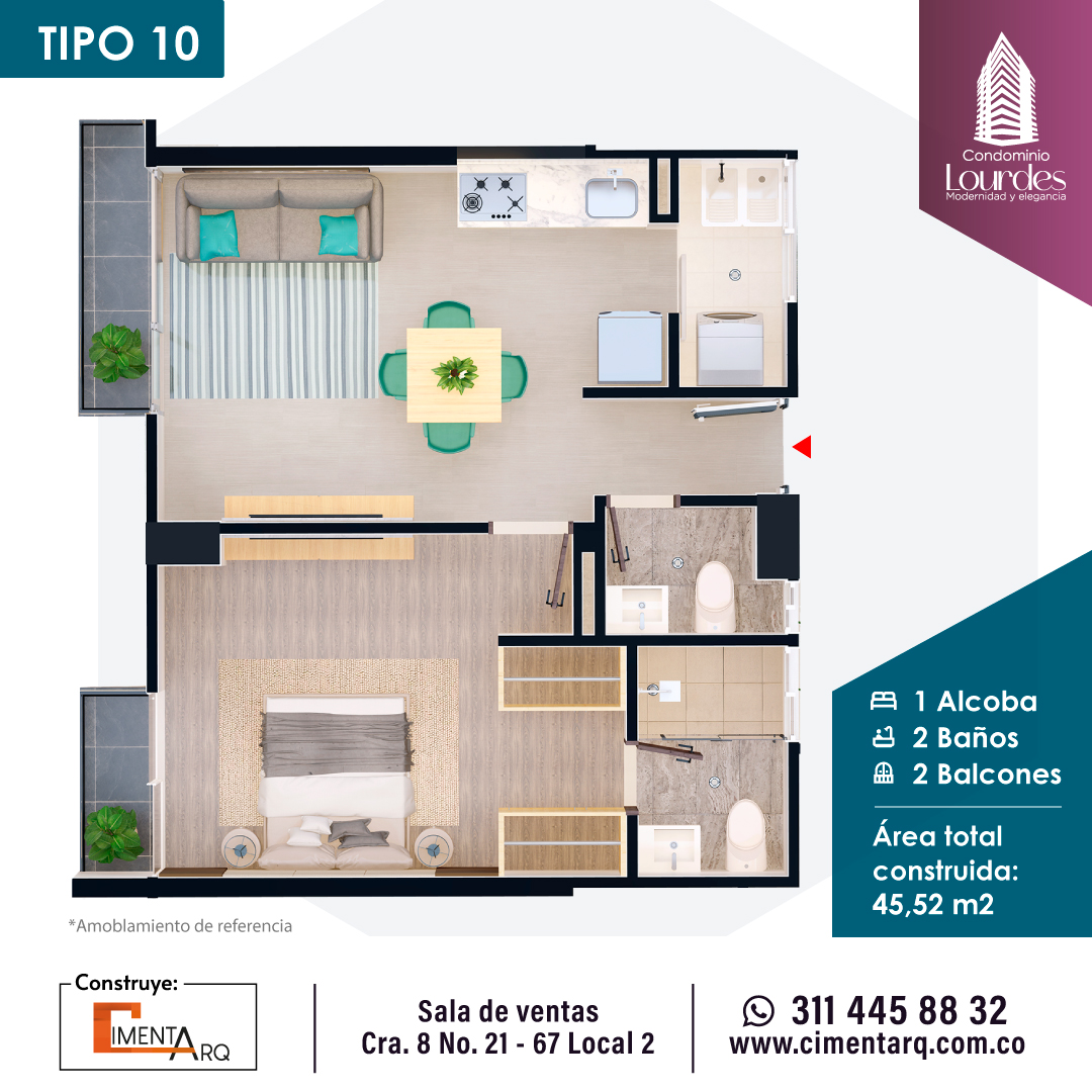 Condominio LOURDES – Cimentarq